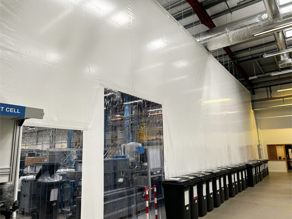 Industrial Curtains Partitions Flexible Partitions | AA Covers