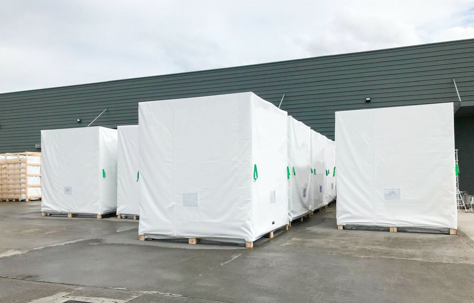 Modular Building Covers | Data Centres | Cunningham Covers